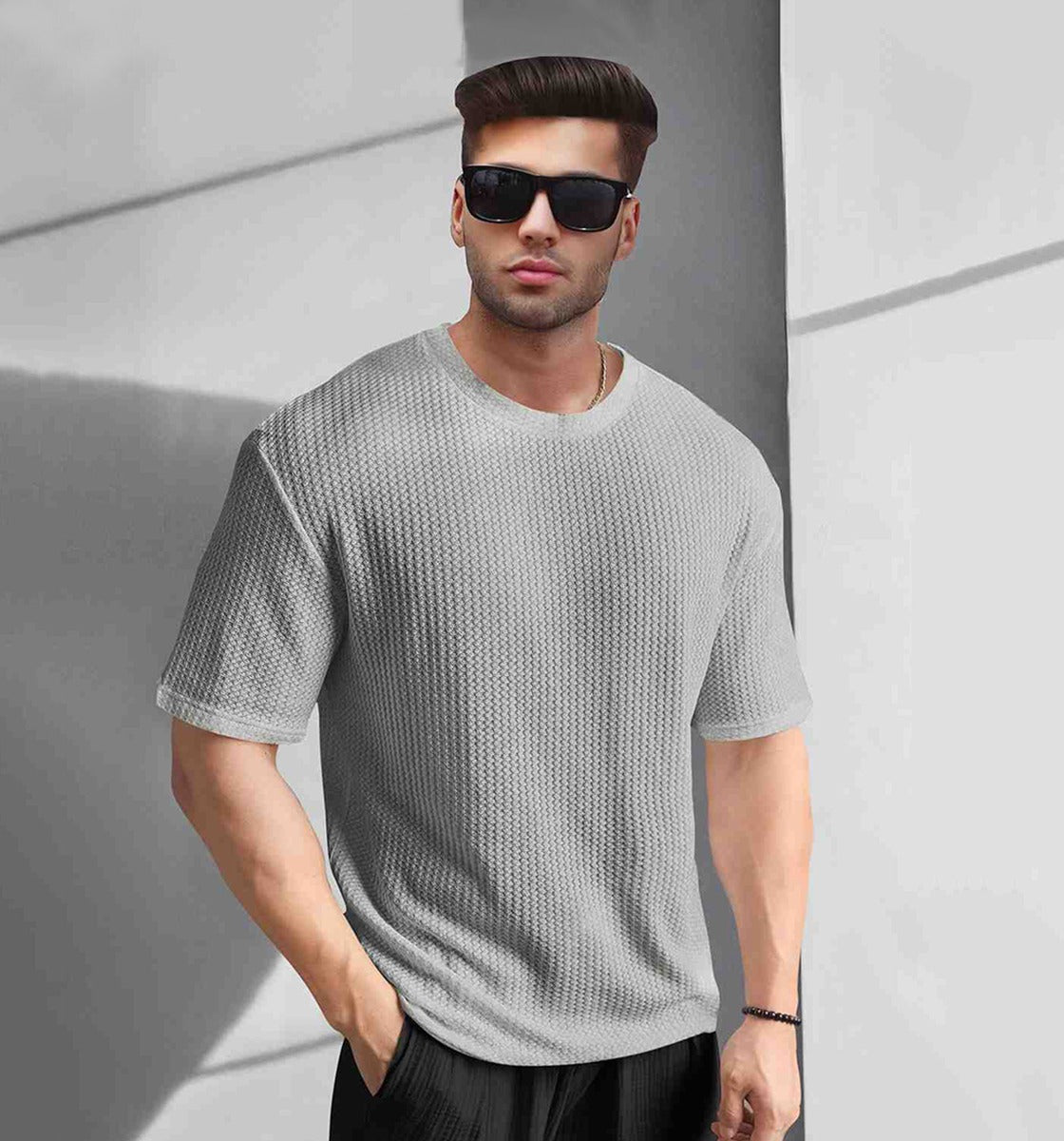 Buy Textured T-Shirts For Men Online – TRIPR